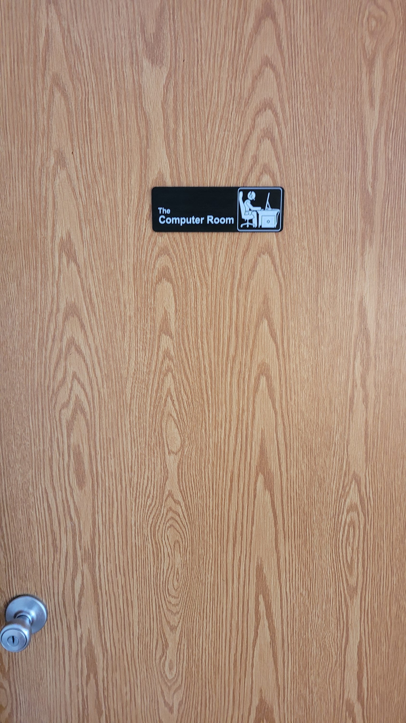 The Computer Room Door Sign - Etsy