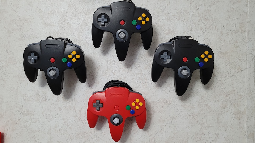 Nintendo 64 Controller Hidden Wall Mount - Etsy