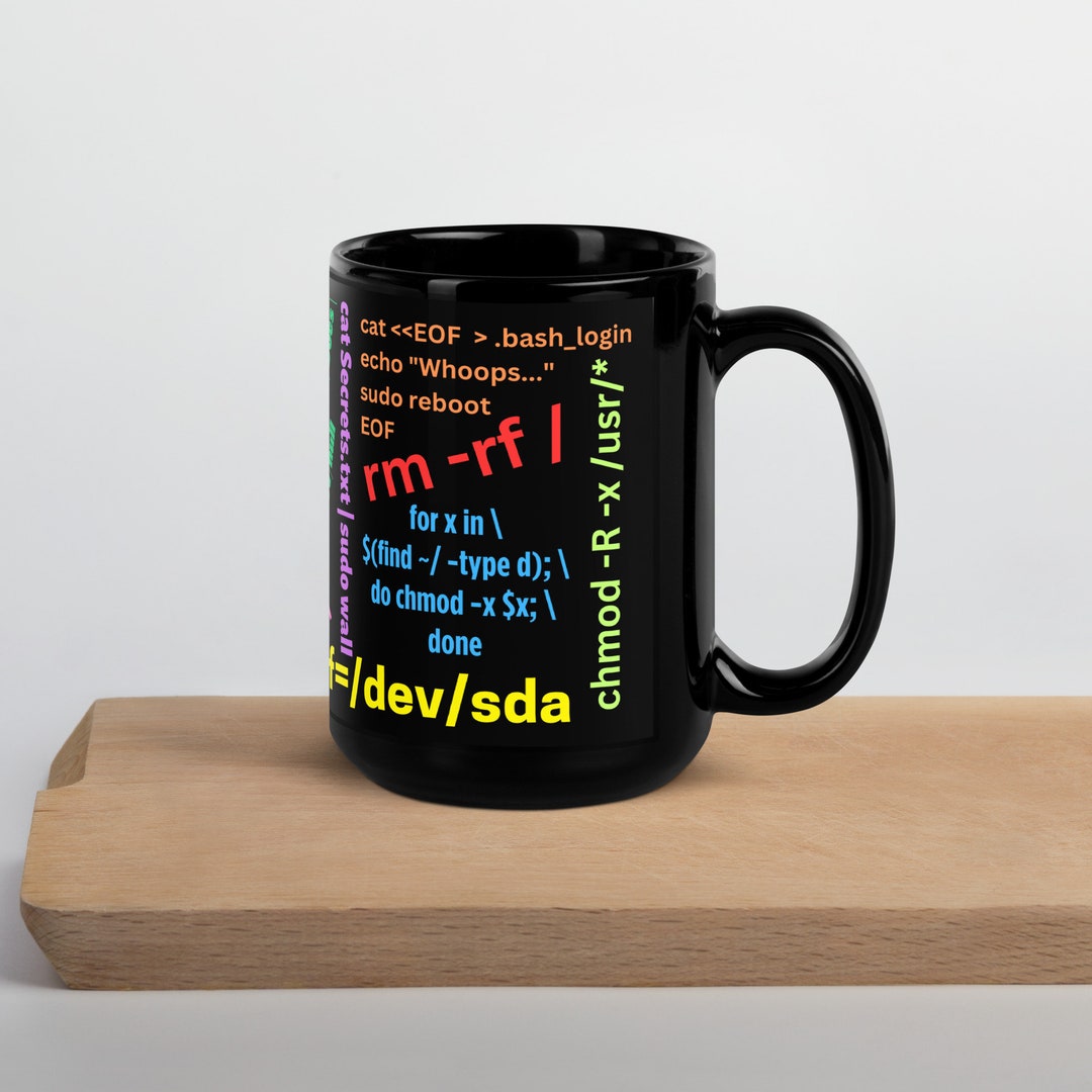 The Dark Mug - Etsy