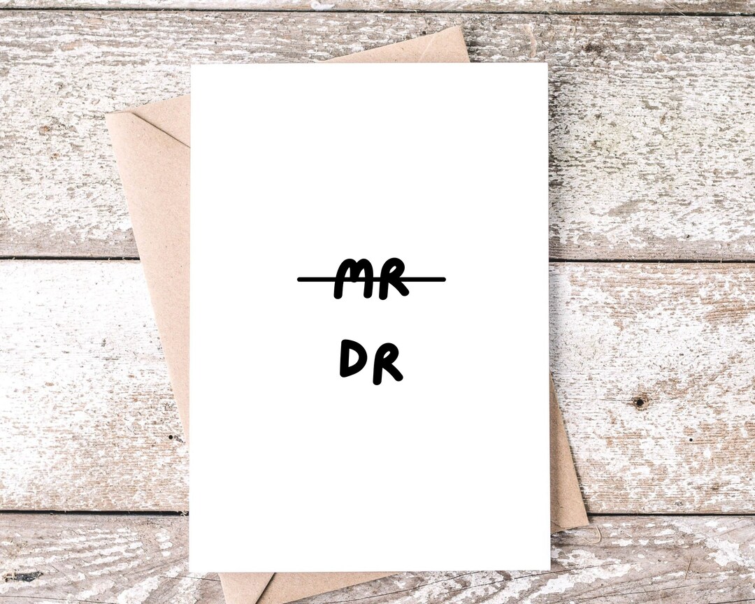 Graduation Card Phd Card Doctor Card Congratulations Card New - Etsy