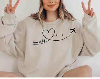 Aviation Sweatshirt - Etsy