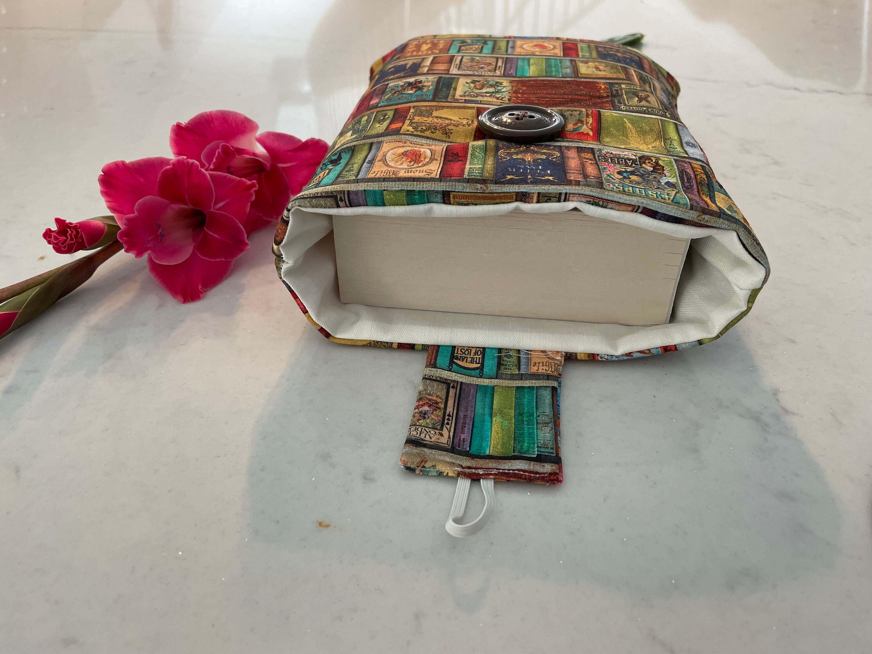 Books Themed Cotton Book Sleeves, E-reader Pouch - Etsy