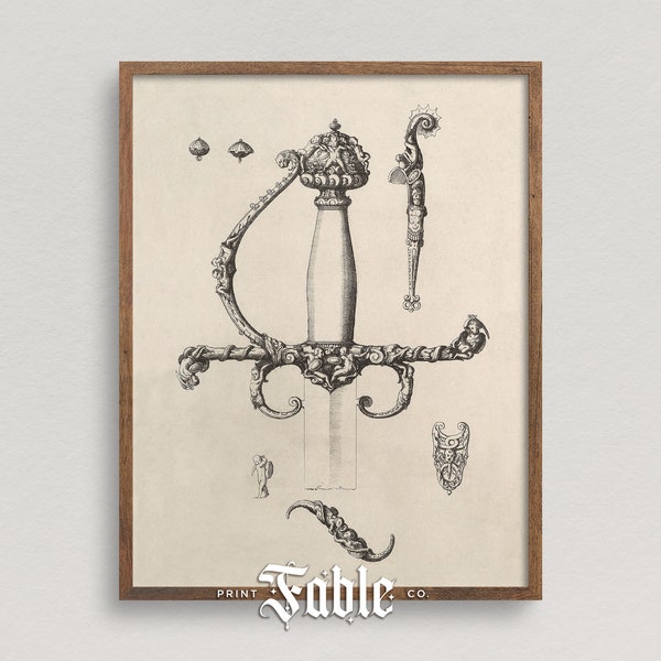 Vintage Sword - Etsy