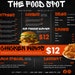 Black & Orange Restaurant Menu Template for Food Truck, Chef, Catering ...