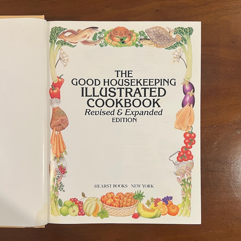 The Good Housekeeping Illustrated Cookbook (1989), Hardback - Etsy