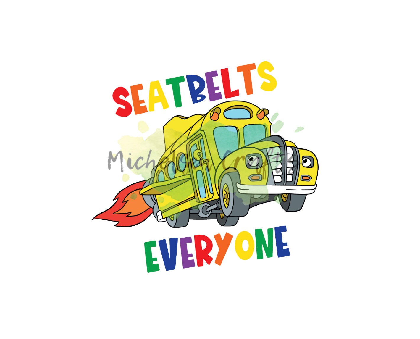 SEATBELTS EVERYONE, Magic School Bus, Field Trip, Sublimation, Svg, Png - Etsy