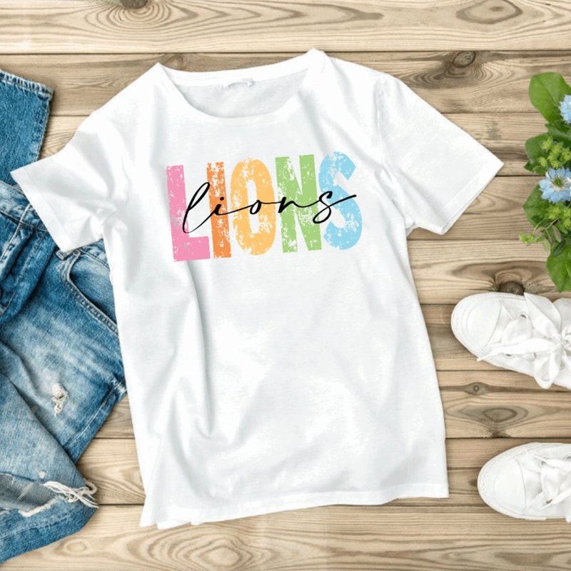 Detroit Lions Font - Etsy