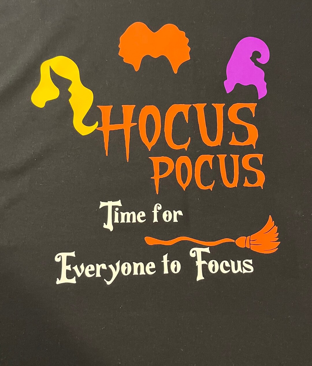 Hocus Pocus Time to Focus - Etsy