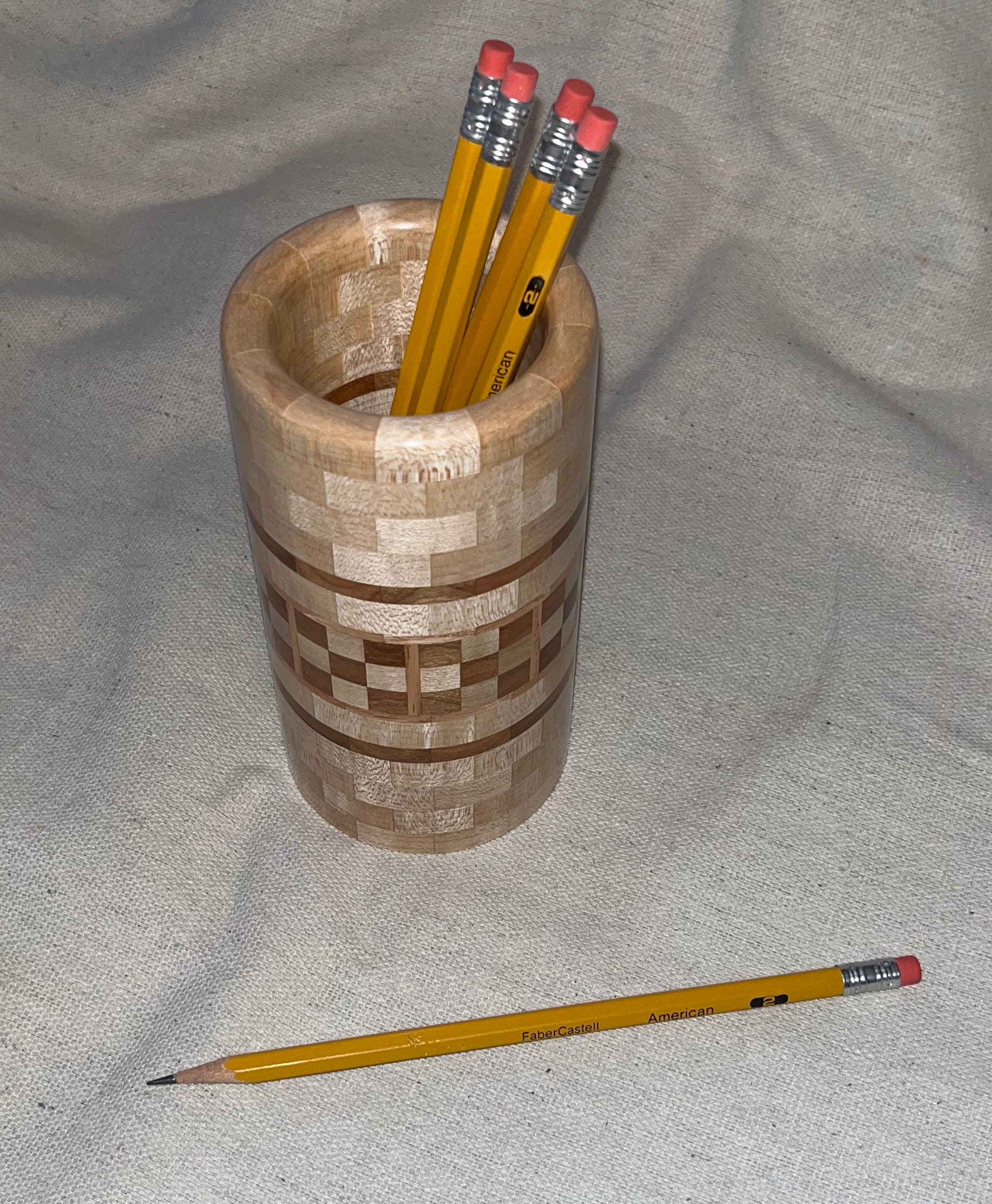 Segmented Woodturning, Pencil-pen Cup - Etsy