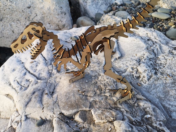 Laser Cut Velociraptor Dinosaur Kit - Etsy