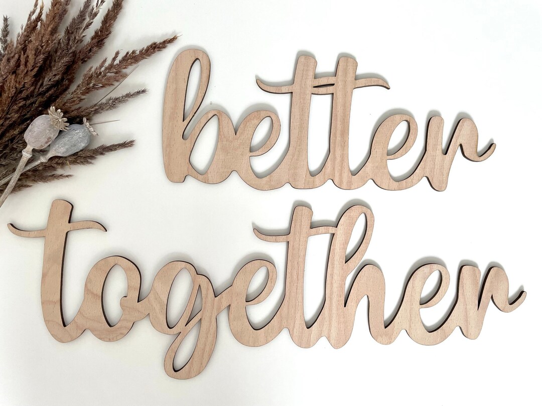 Personalized Wooden Lettering for Wall Decoration - Wedding and ...