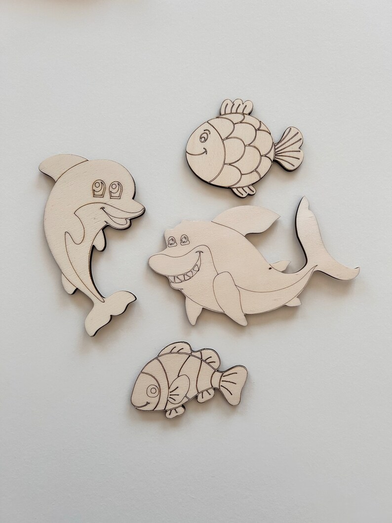 Mermaids Set Fish Sharks Ariel Starfish - Etsy