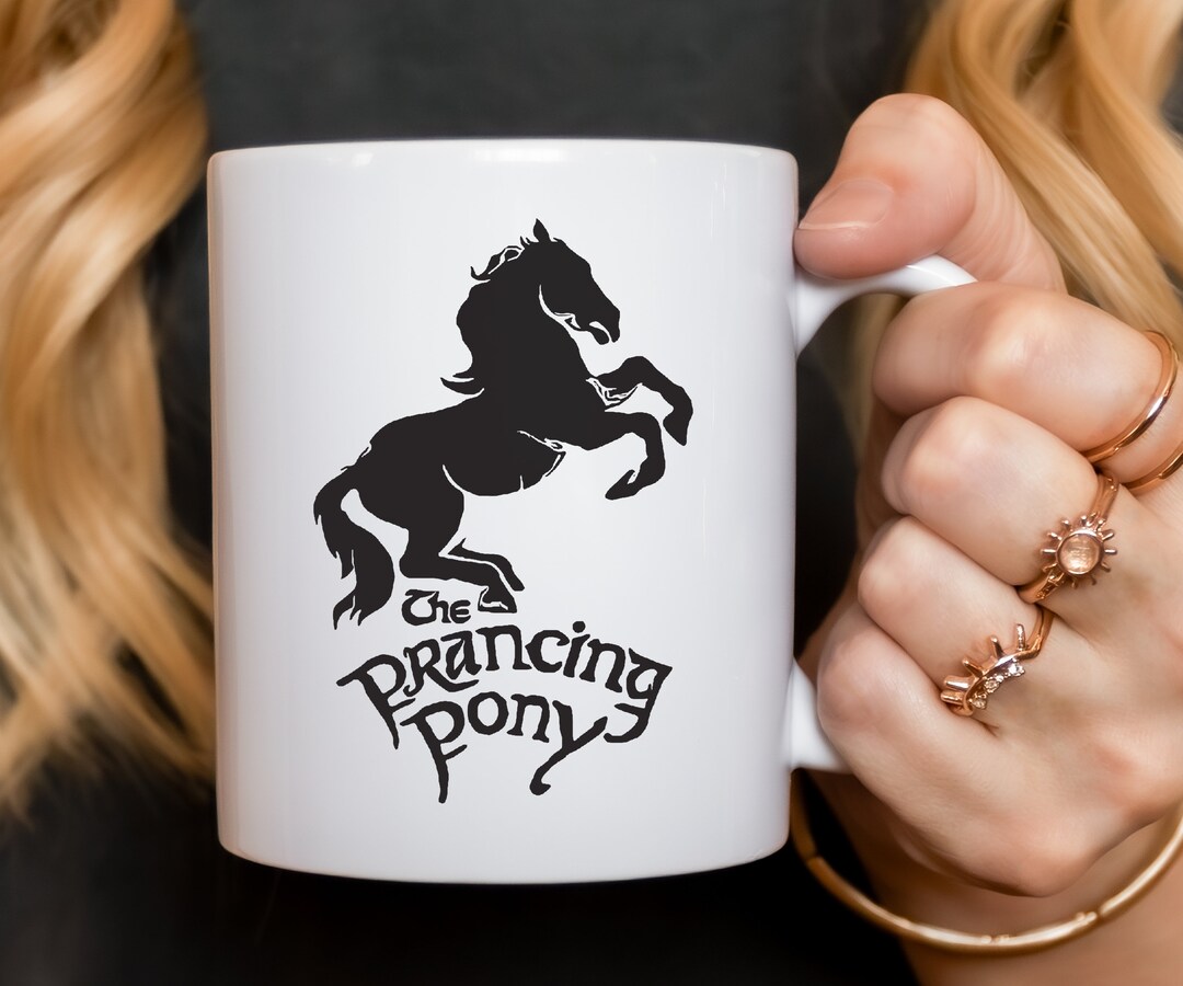 LOTR Prancing Pony Tavern Hobbit Mug Cool Gifts for Guys Unique Gifts ...
