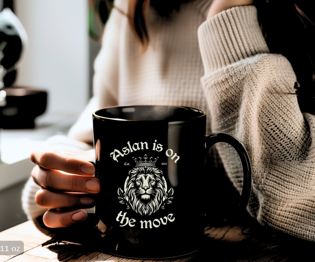 Aslan Quote Narnia Mug: CS Lewis Christian Gift (11oz, 15oz) - Etsy