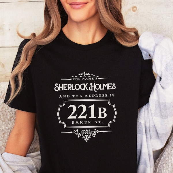 Sherlock Shirt - Etsy