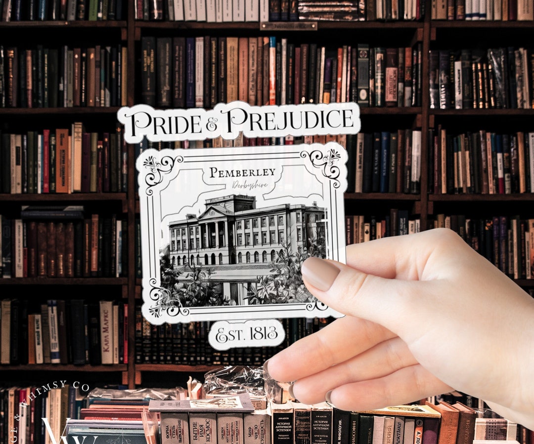 Pride and Prejudice Sticker: Mr. Darcy's Pemberley Vinyl Decal - Etsy