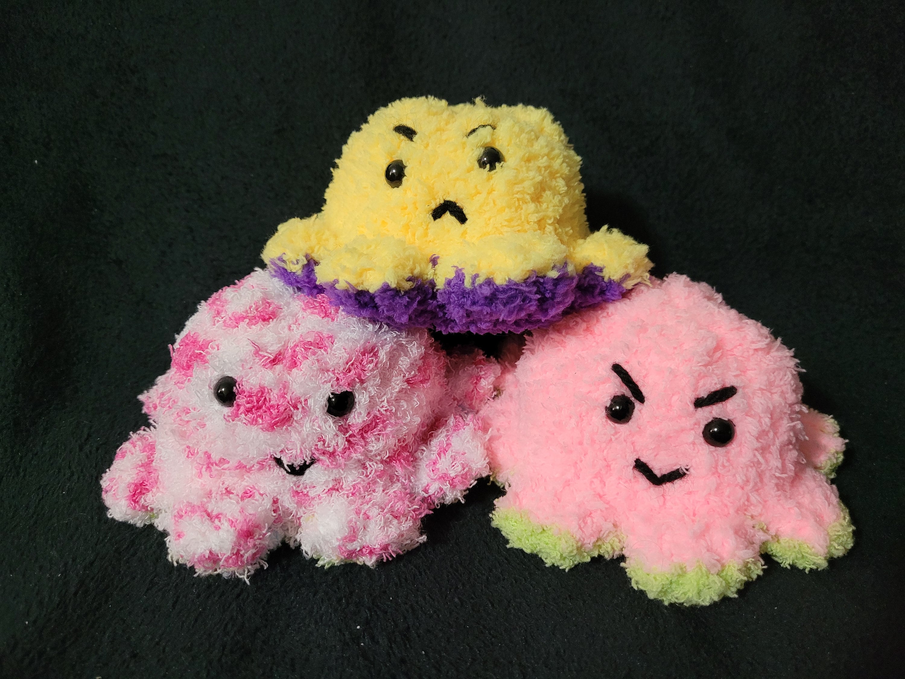 Loom Knit Reversible Octopus Pattern - Etsy