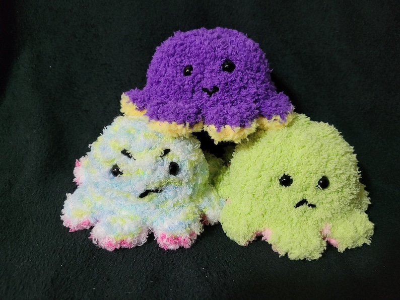 Loom Knit Reversible Octopus Pattern - Etsy