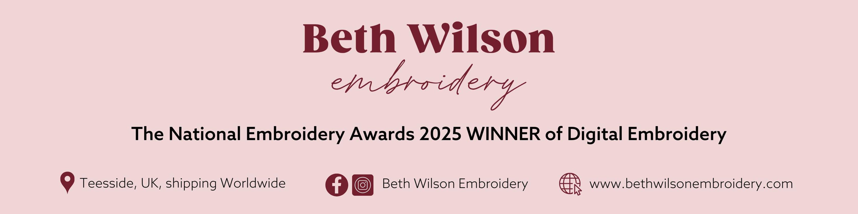 EmbroideryBethWilson - Etsy UK