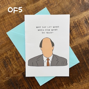 The Office Greeting Cards (bundle) - Etsy