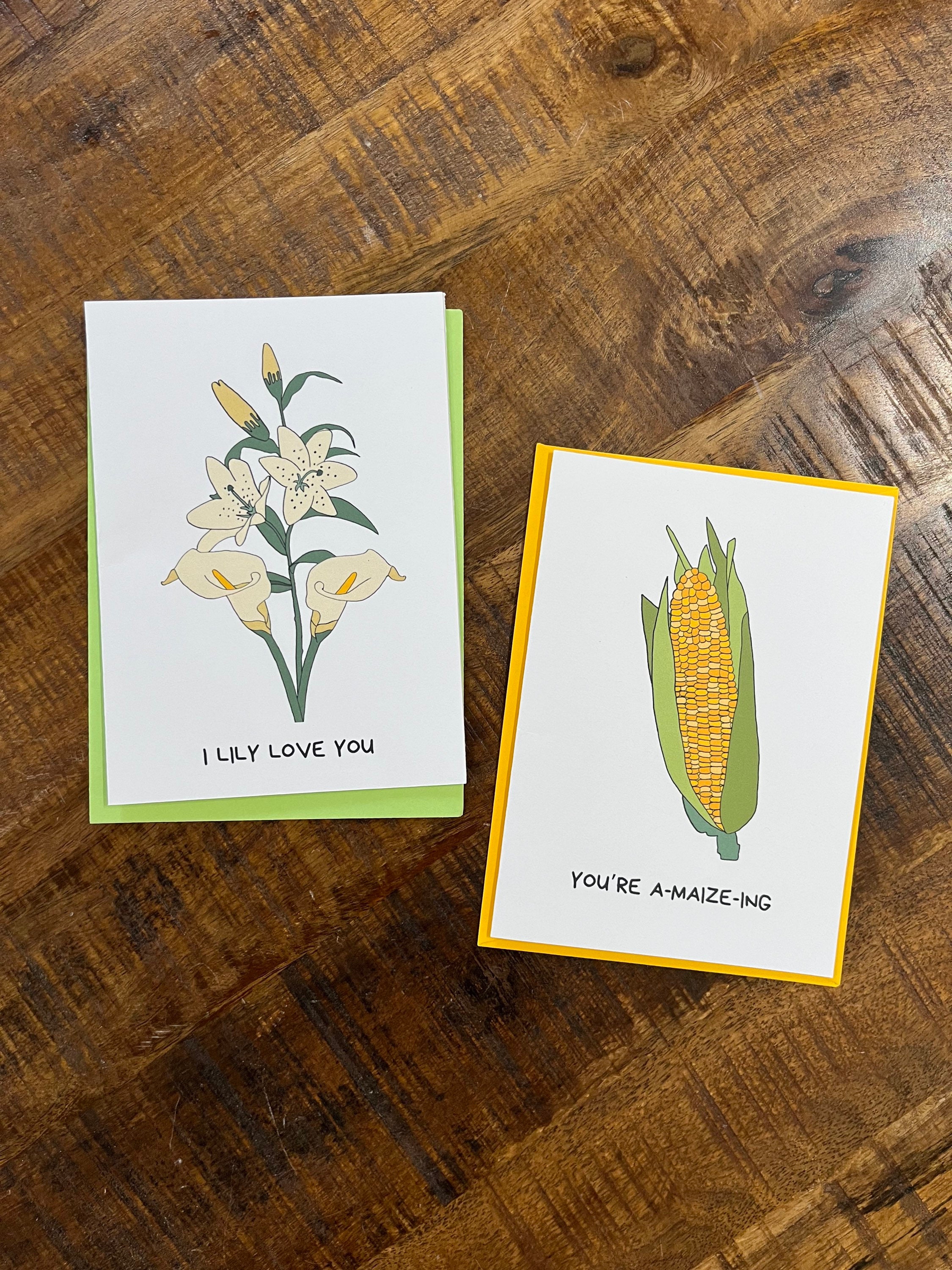 Punny Cards Bundle - Etsy