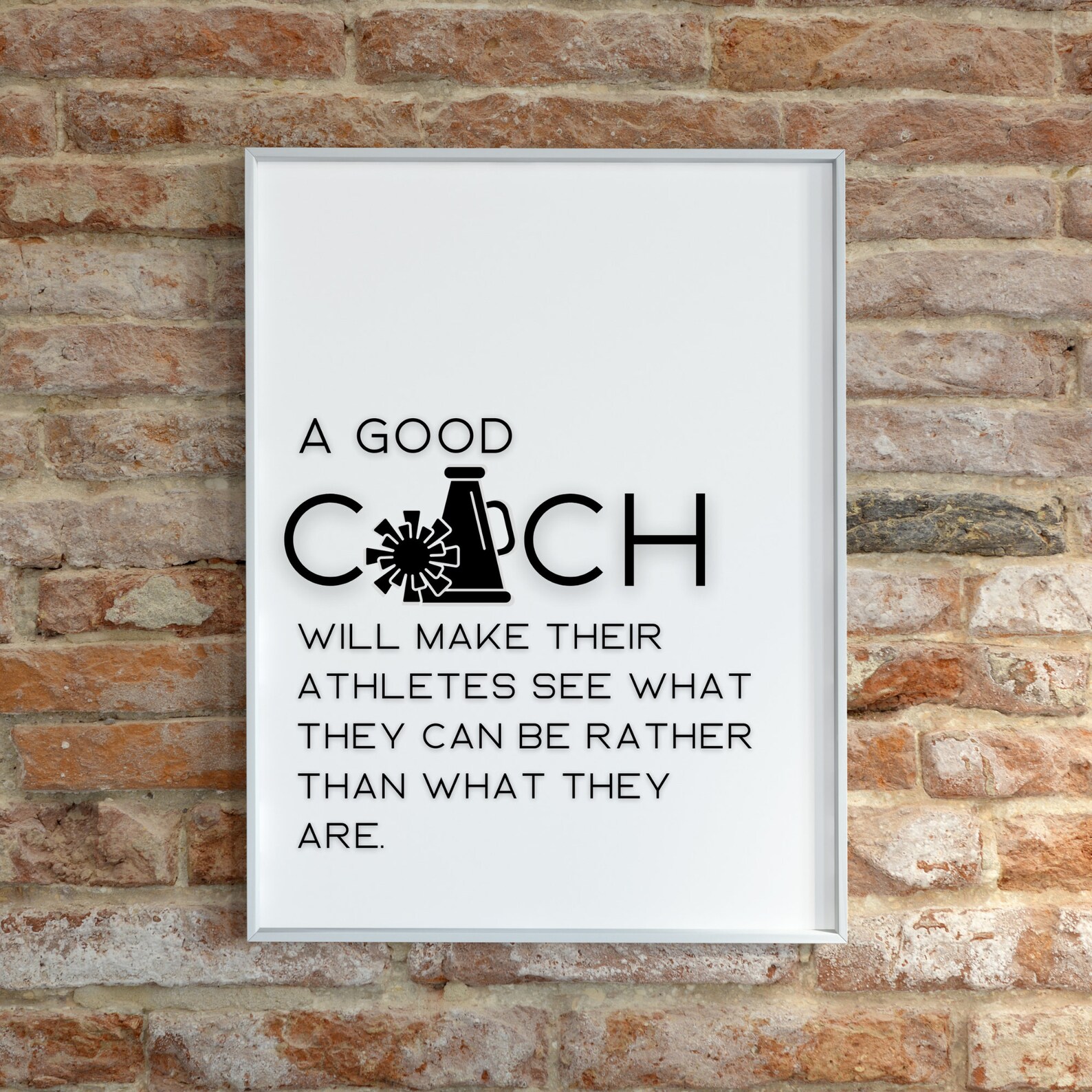 Coach Gift, Thank You Cheer Coach Print, Cheer Coach Retirement Gift ...
