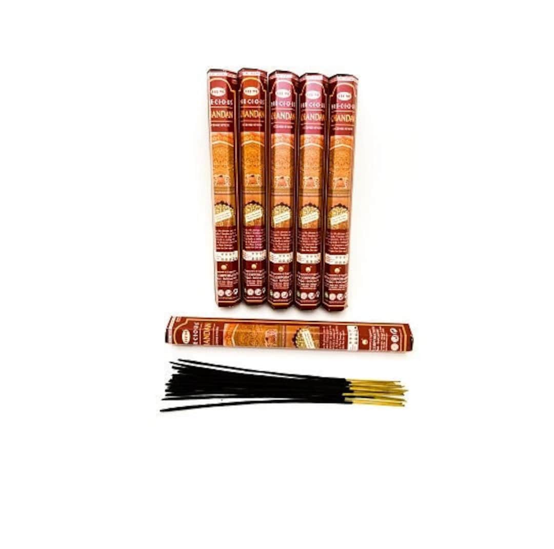 Hem CHANDAN Incense Sticks Choose From 20, 40, 60, 100, 140, 180 or 200 ...