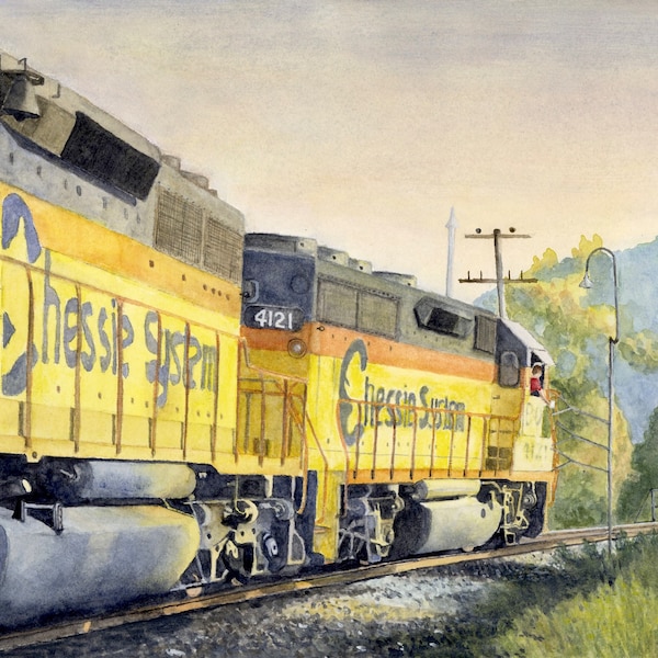 Chessie Railroad - Etsy