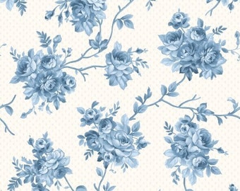American Beauty Wreath of Rose Blue by Robyn Pandolph Saxty for Maywood ...