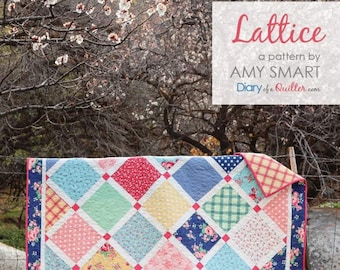 Pine Hollow Patchwork Forest Quilt Pattern by Amy Smart of Diary of a Quilter FQ Friendly Two ...