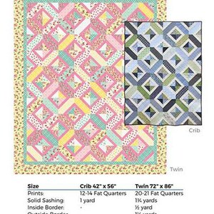 The Double Crossed Quilt Pattern by Amy Smart of Diary of a Quilter - Etsy