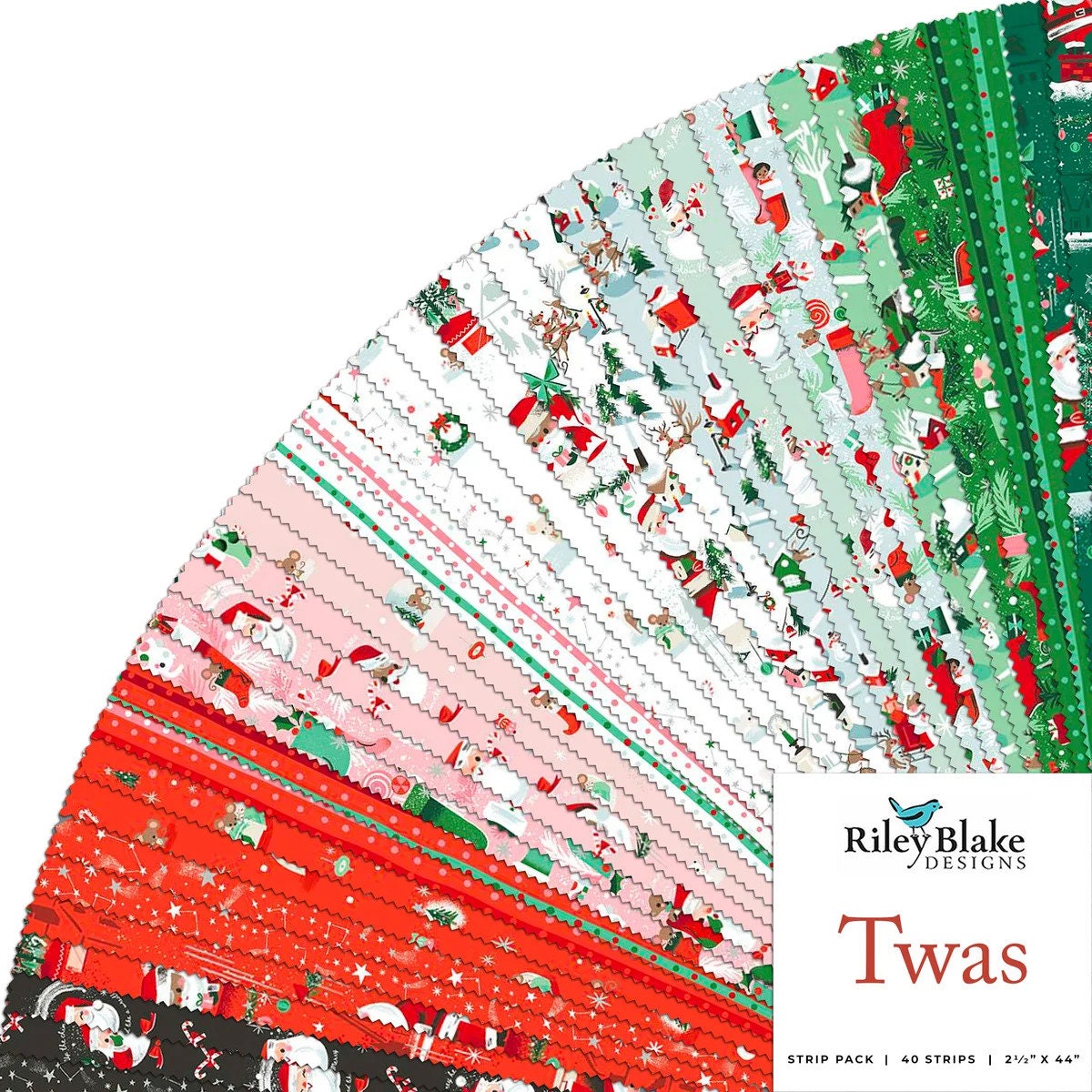 Twas 2.5 Rolie Polie Jill Howarth for Riley Blake - Etsy