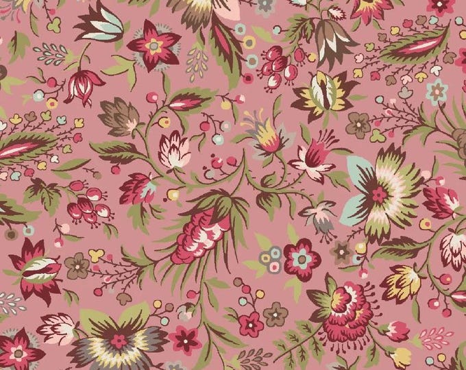 French Market Pink Floral by Jera Brandvig for Maywood Studios - Etsy