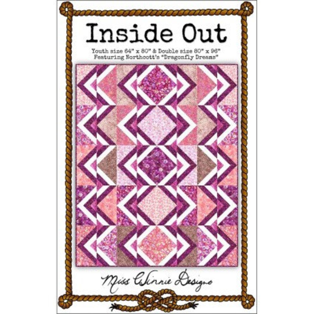 Inside Out Quilt Pattern Miss Winnie Designs - Etsy