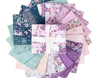 Poppies & Plumes Fat Quarter Bundle Collection by Lila Tueller for ...