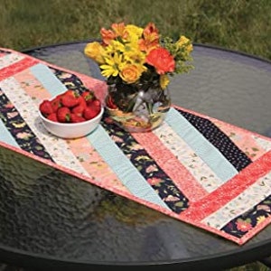 June Tailor Quilt as You Go Jakarta Table Runner Sew by Number Pattern ...