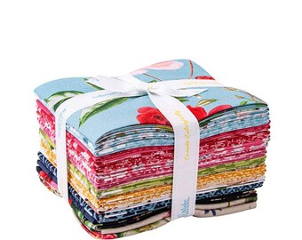 Poppies & Plumes Fat Quarter Bundle Collection by Lila Tueller for ...