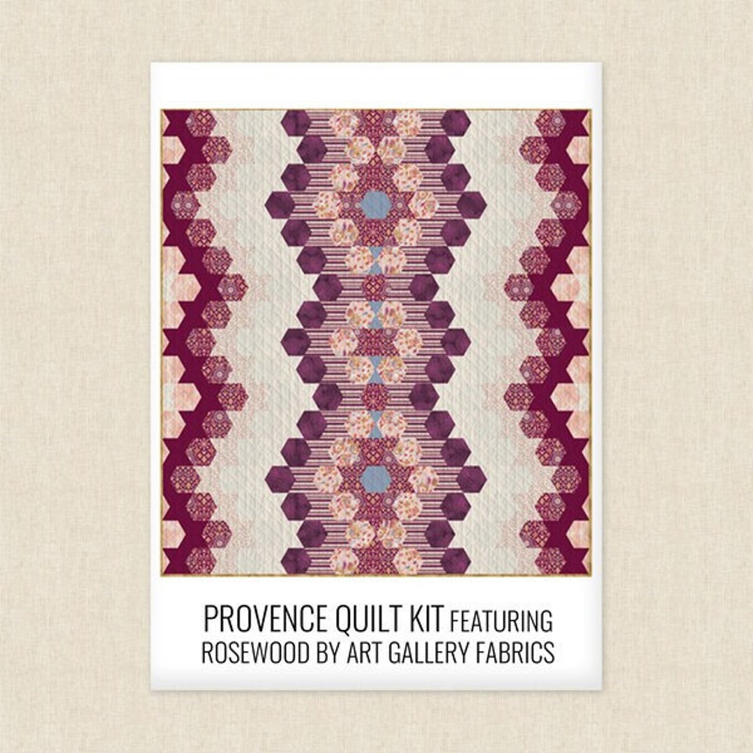 Provence Quilt Kit With Backing Art Gallery Fabrics 80"x83" Finished ...