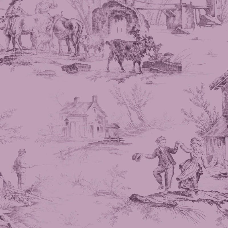 English Toile Fabric - Etsy