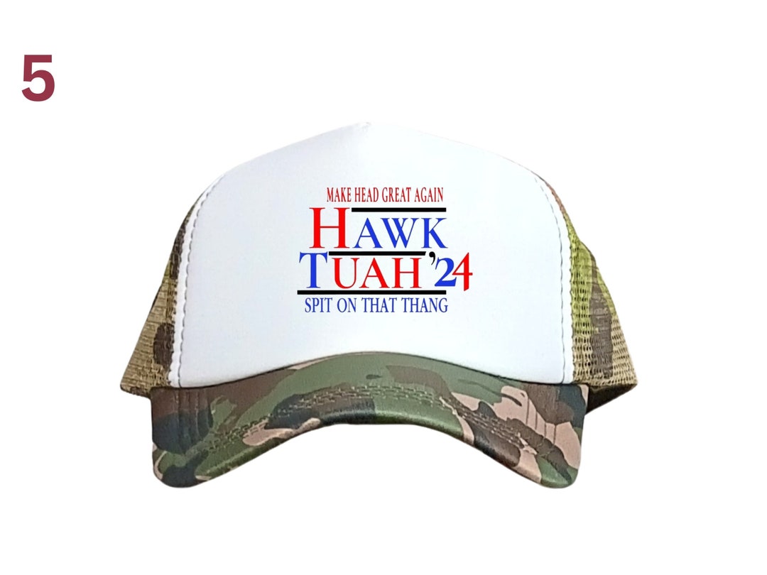 Buy Hawk Tuah '24 Hawk Tuah 2024 Hawk Tuah Spit on That Thang Hat Dad ...