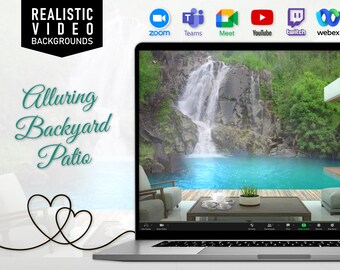 Teams Background Backyard - Etsy