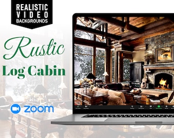 Rustic Zoom Background - Etsy