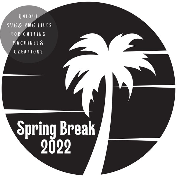 Spring Break 2022 Svg - Etsy