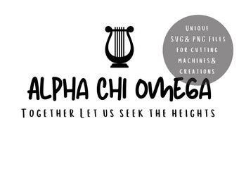 Chi Omega Cricut - Etsy