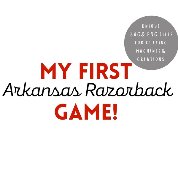 Baby Razorback Svg - Etsy