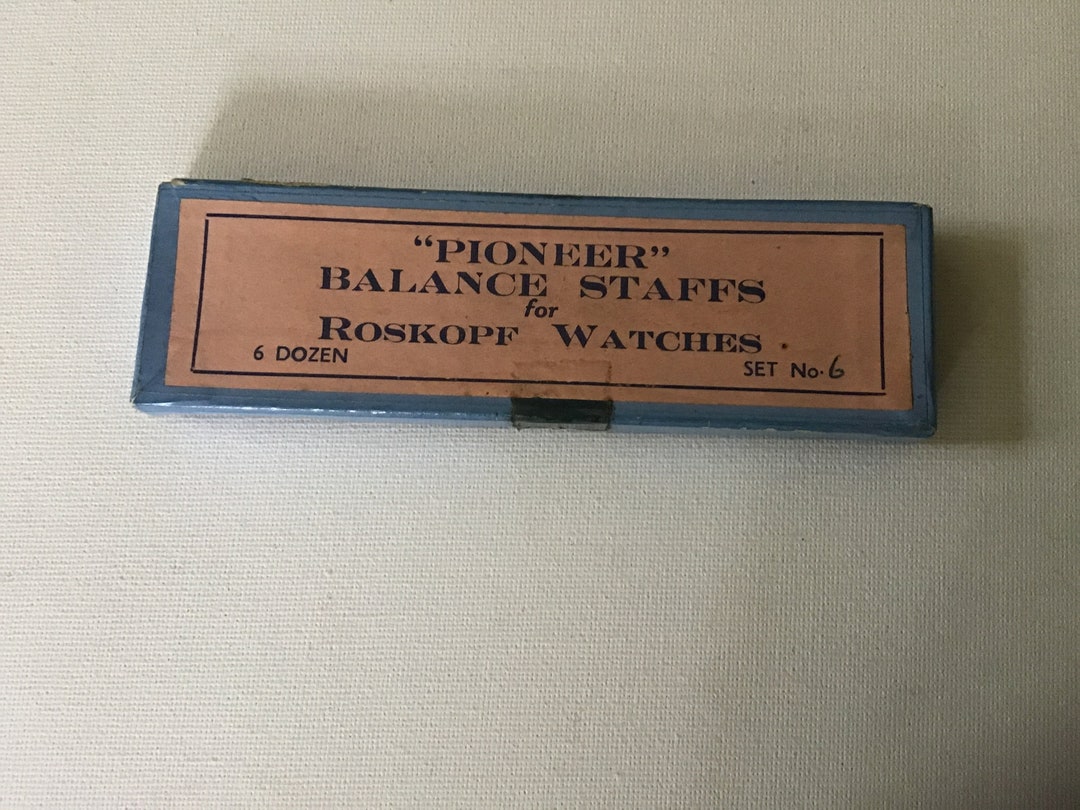 Antique Balance Staffs Pioneer Roskopf Watches - Etsy