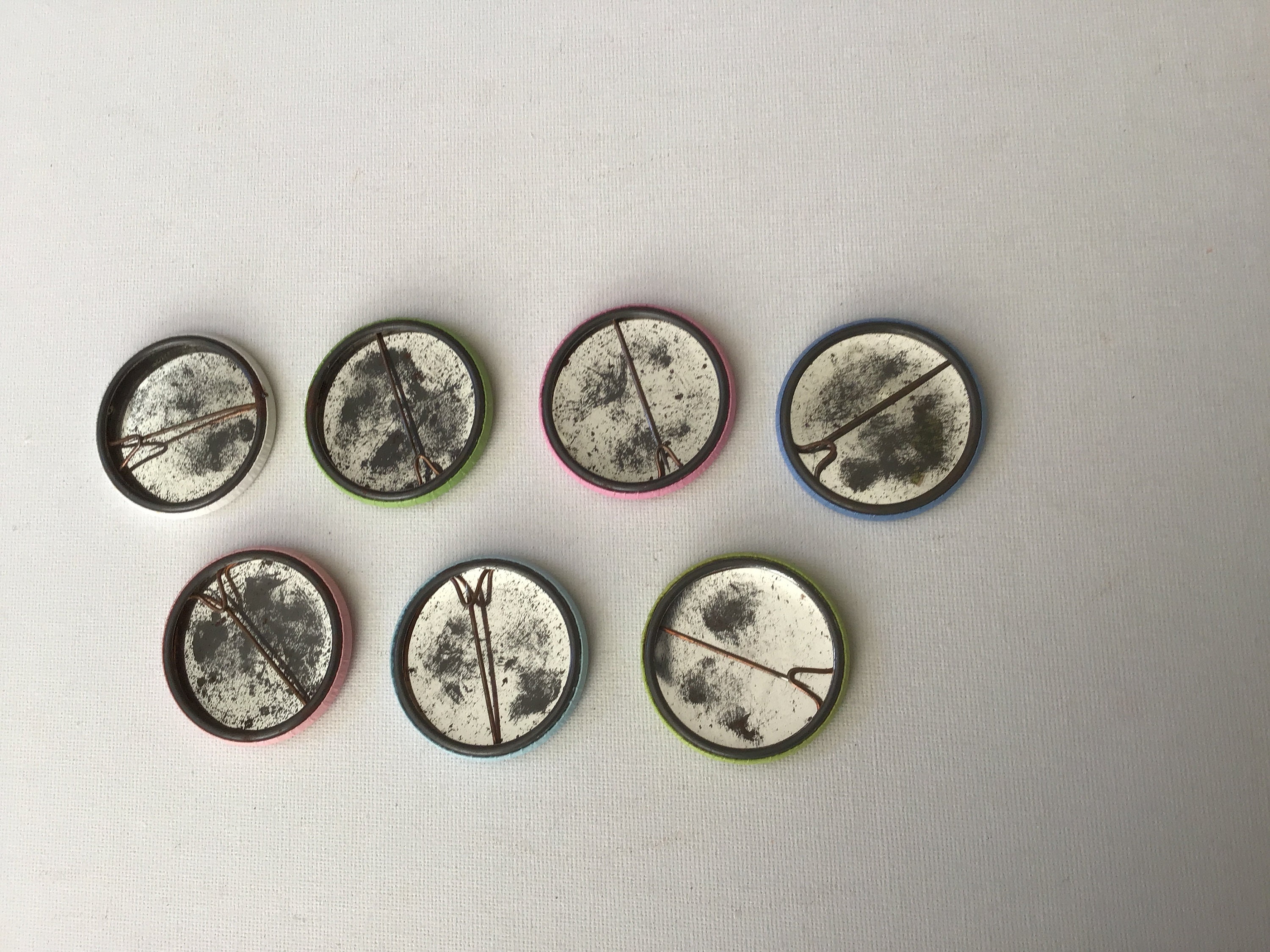 Mr Men Vintage Pin Back Button Badges - Etsy