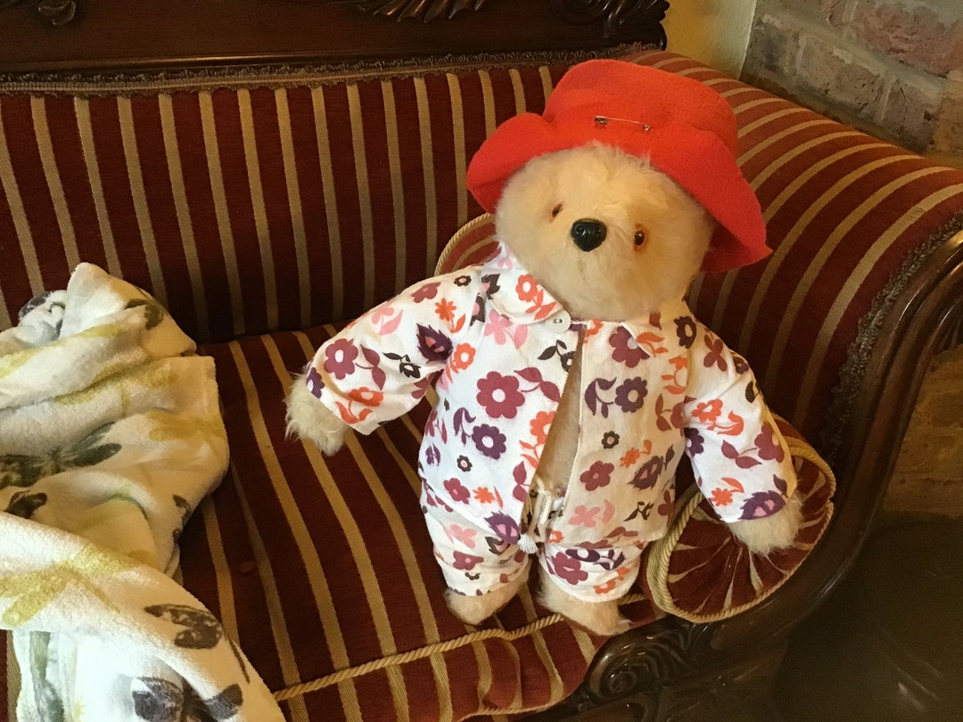 Original 1970s Gabrielle Designs Paddington Bear in His Pyjamas. - Etsy