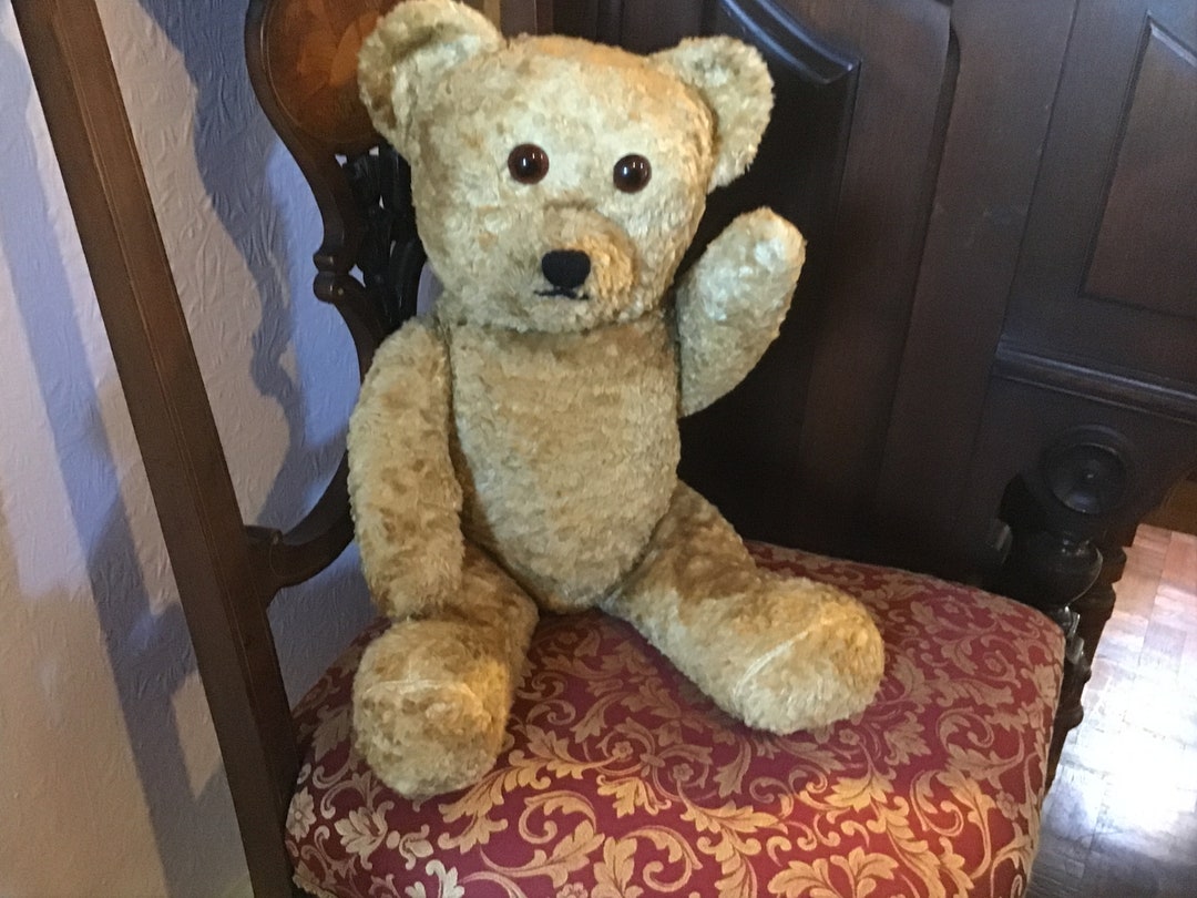 Vintage 1950s Teddy Bear, Sid. - Etsy