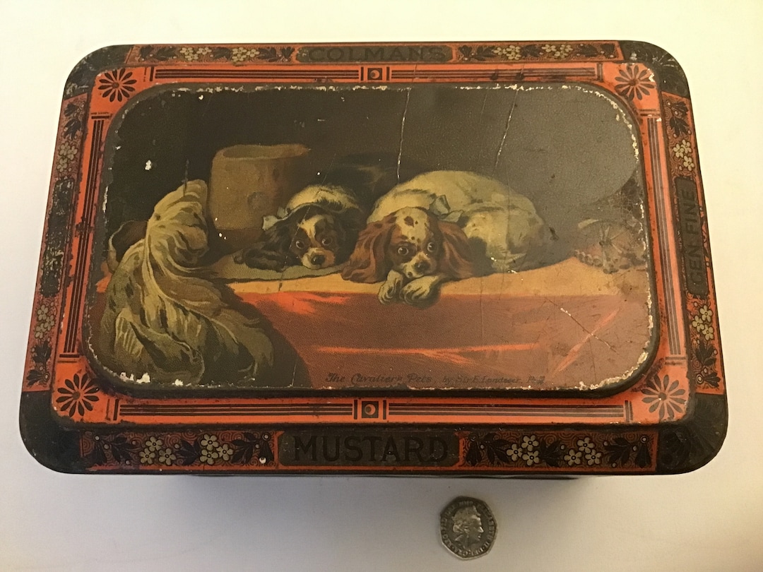 Antique Original 1890s J & J Colman Mustard Manufacturers to the Queen ...